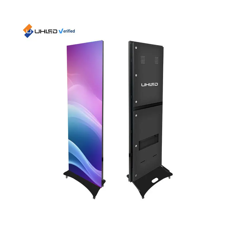 Portable Outdoor Led Poster Wifi Usb Control Standing Led Poster ...