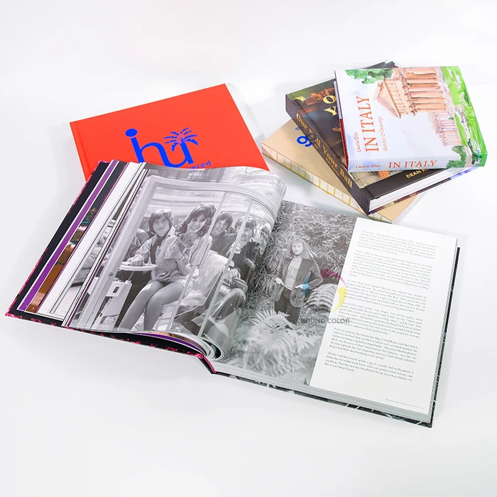 High Quality Customized Book Printing Perfect Bound Hard Cover Book ...