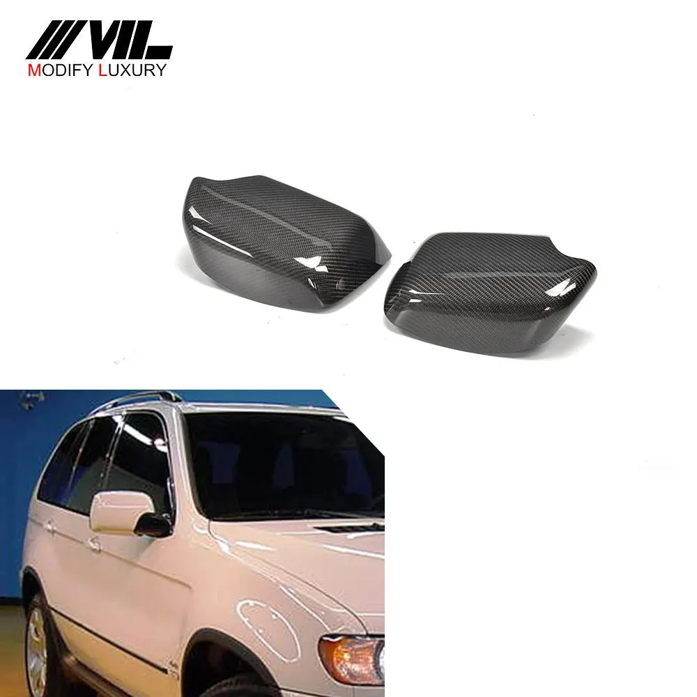 Carbon Fiber X5 Side Wing Mirror fur BMW x Drive Series X5 E53 Sport Utility 4 Door 2005