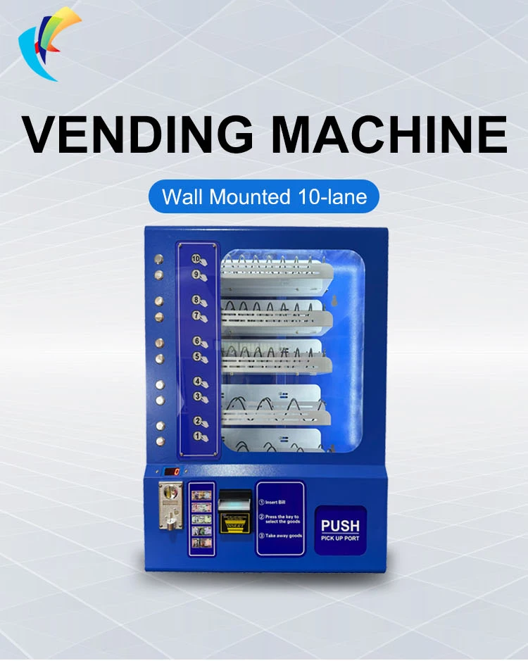 Unmanned Self-service Coin and Bill Operated Small Vending Machines for ...