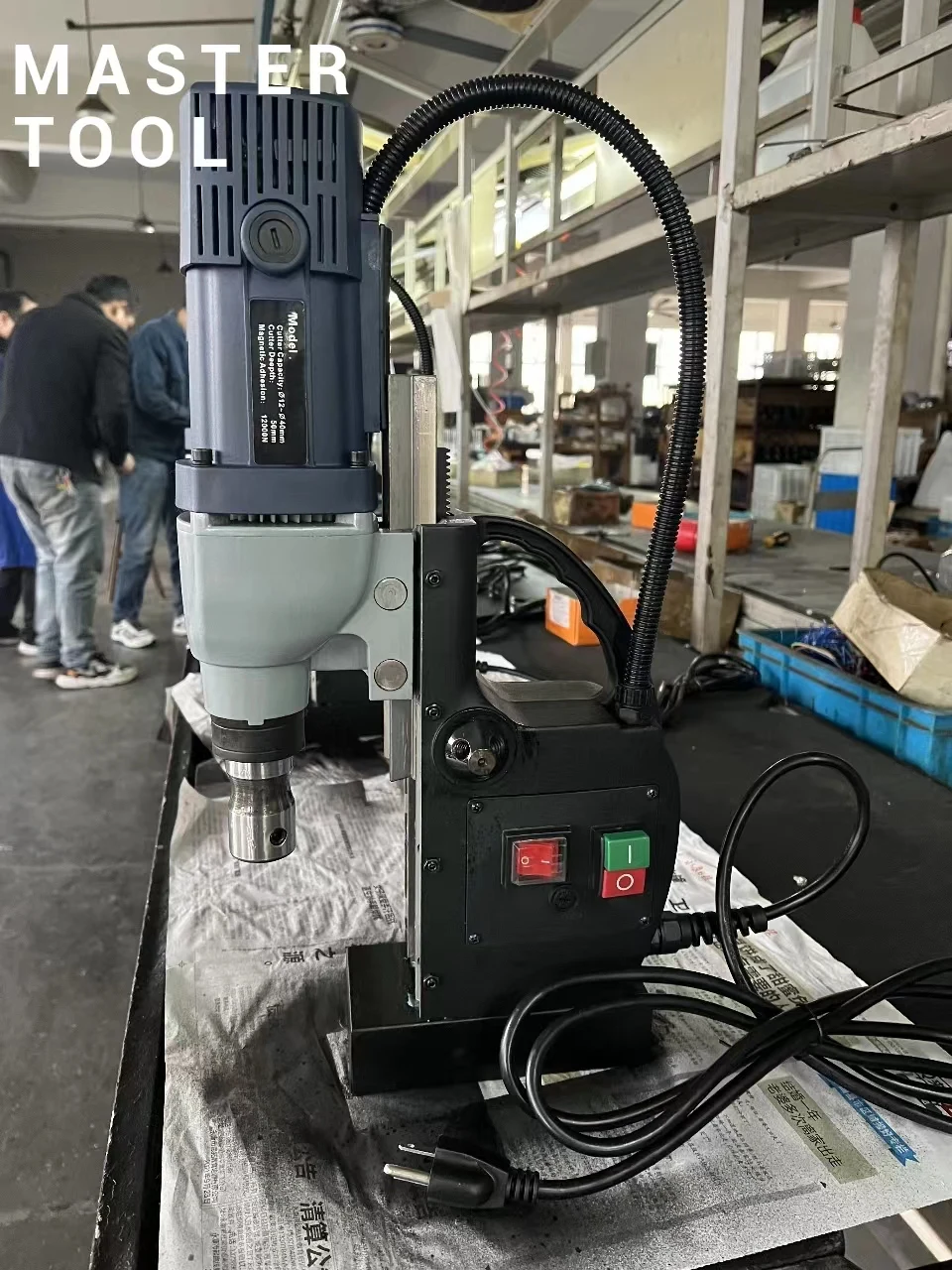 50mm Portable Constant Power Magnet Magnetic Base Core Drill Machine ...