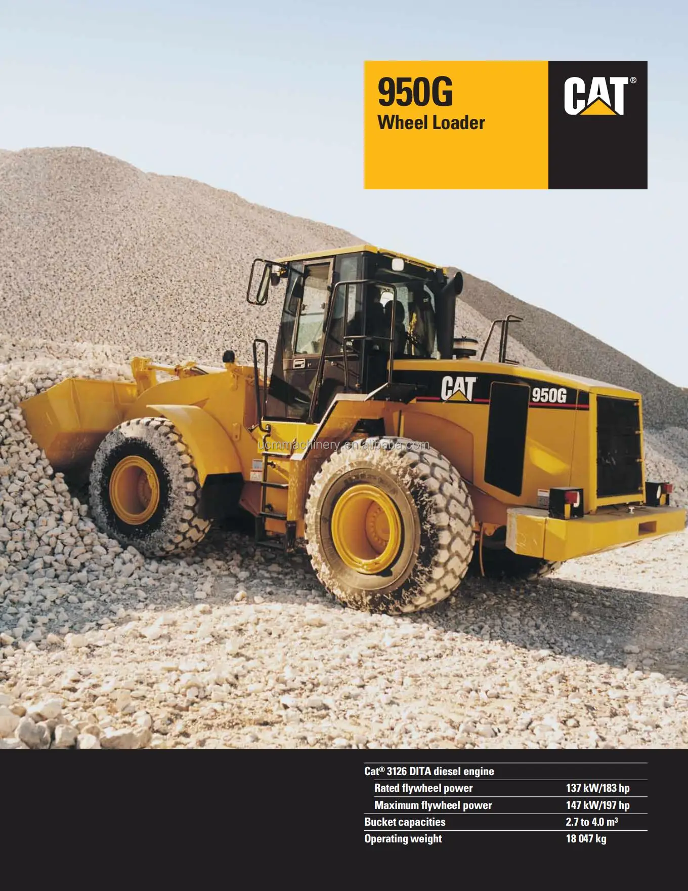 Used Caterpillar 950G Wheel Loader for Sale - 5ton Capacity