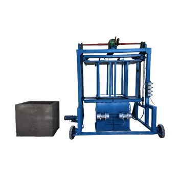 Precast Concrete Block Inspection Manhole Manufacturing Machine Side ...