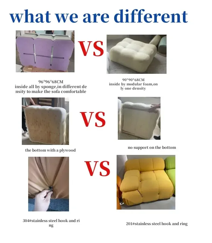 Mario Sofa - Comfortable and Durable Modular Living Room Set