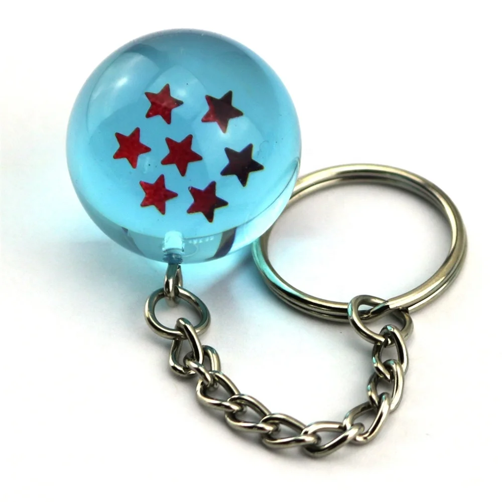 Sm 2020 Anime Goku Drag-on Ball Super Keychain 3d 1-7 Stars Cosplay ...