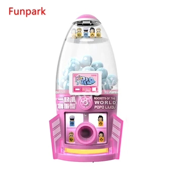 Shopping Mall Coin Operated Pink Twisted Egg Vending Machine Kids Toy ...