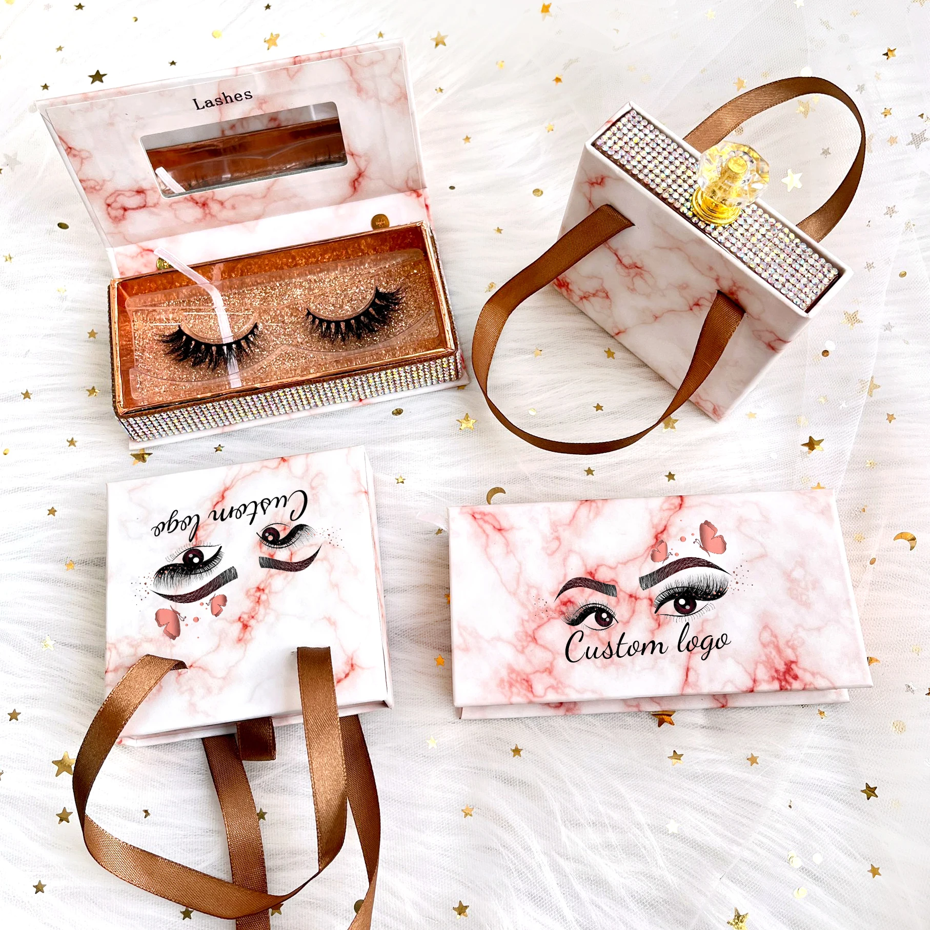 3d False Eye Lashes Wholesale 15mm Full Strip Faux Mink Eyelashes With ...