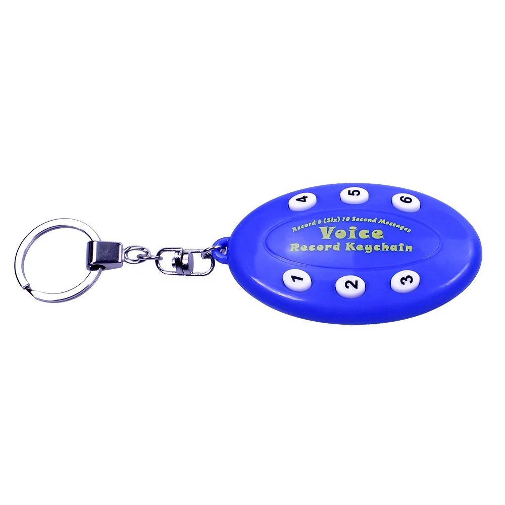 Customizable Voice Recorder Keyring - Perfect Promotional Gift