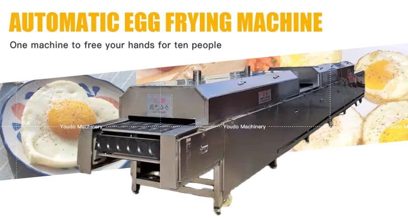 Large 304 Stainless Steel Automatic Fried Egg Making Machine Egg Frying ...