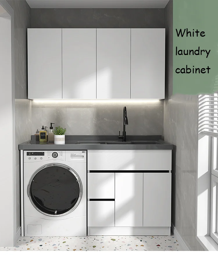 Modern Laundry Cabinet For Washing Machine Laundry Cabinet Set - Buy ...
