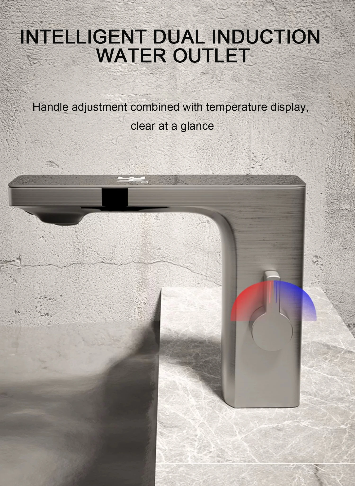 Brass Hands-free Touchless Wash Basin Sink Smart Faucet Sensor Water ...