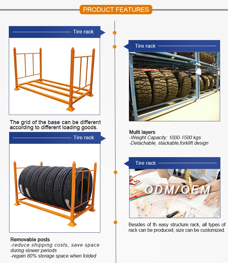 Multifunction Transport Convenience Stackable Storge Motorcycle Tire ...