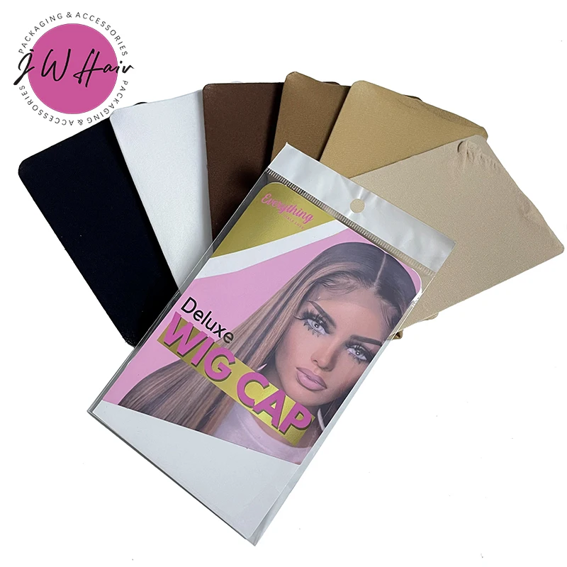 Custom Private Logo Wig Cap Portable Unisex Adjustable Strap Elastic ...