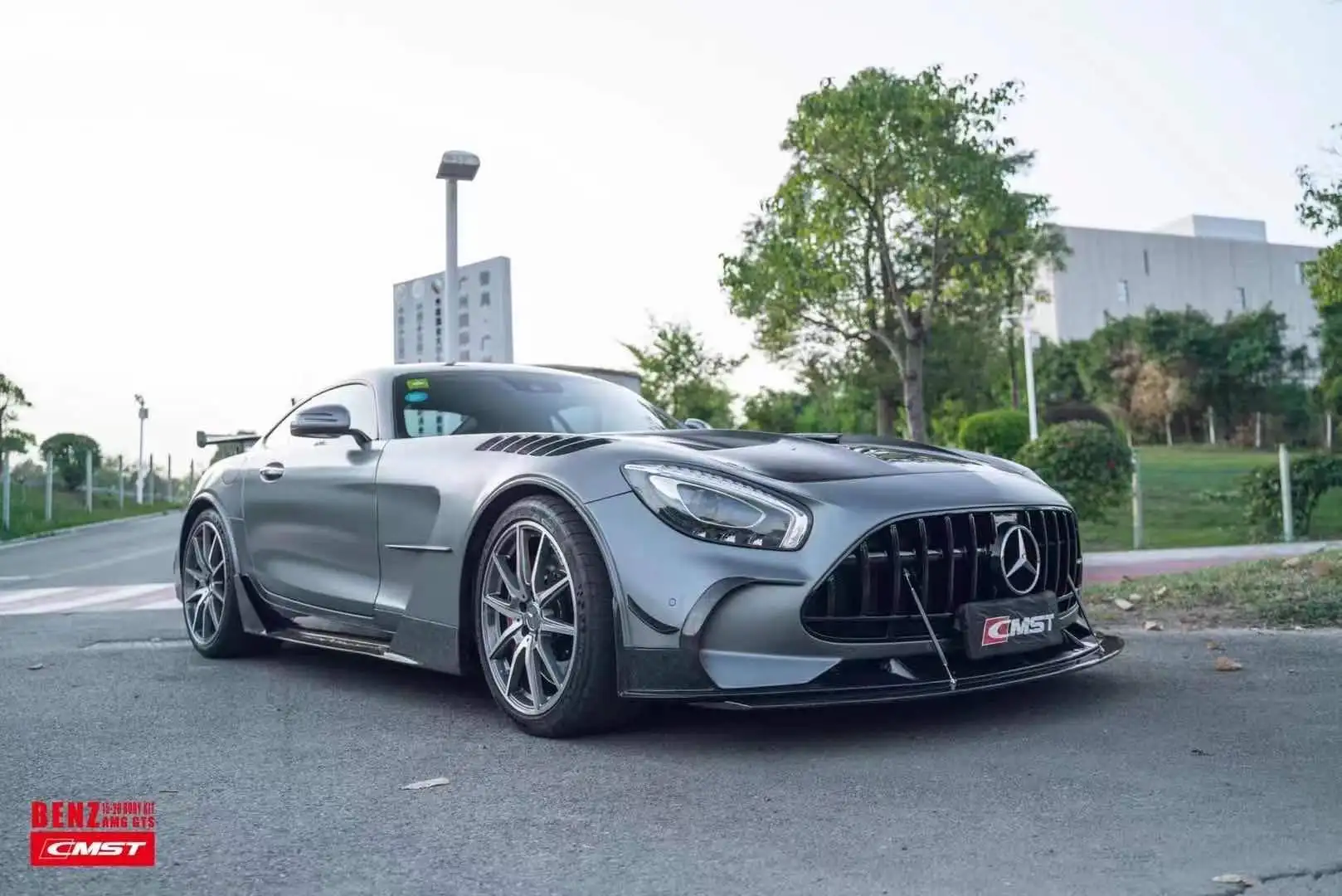 Black Series Style Body Kit For Mercedes Benz Amg Gt Gts Front Bumper ...