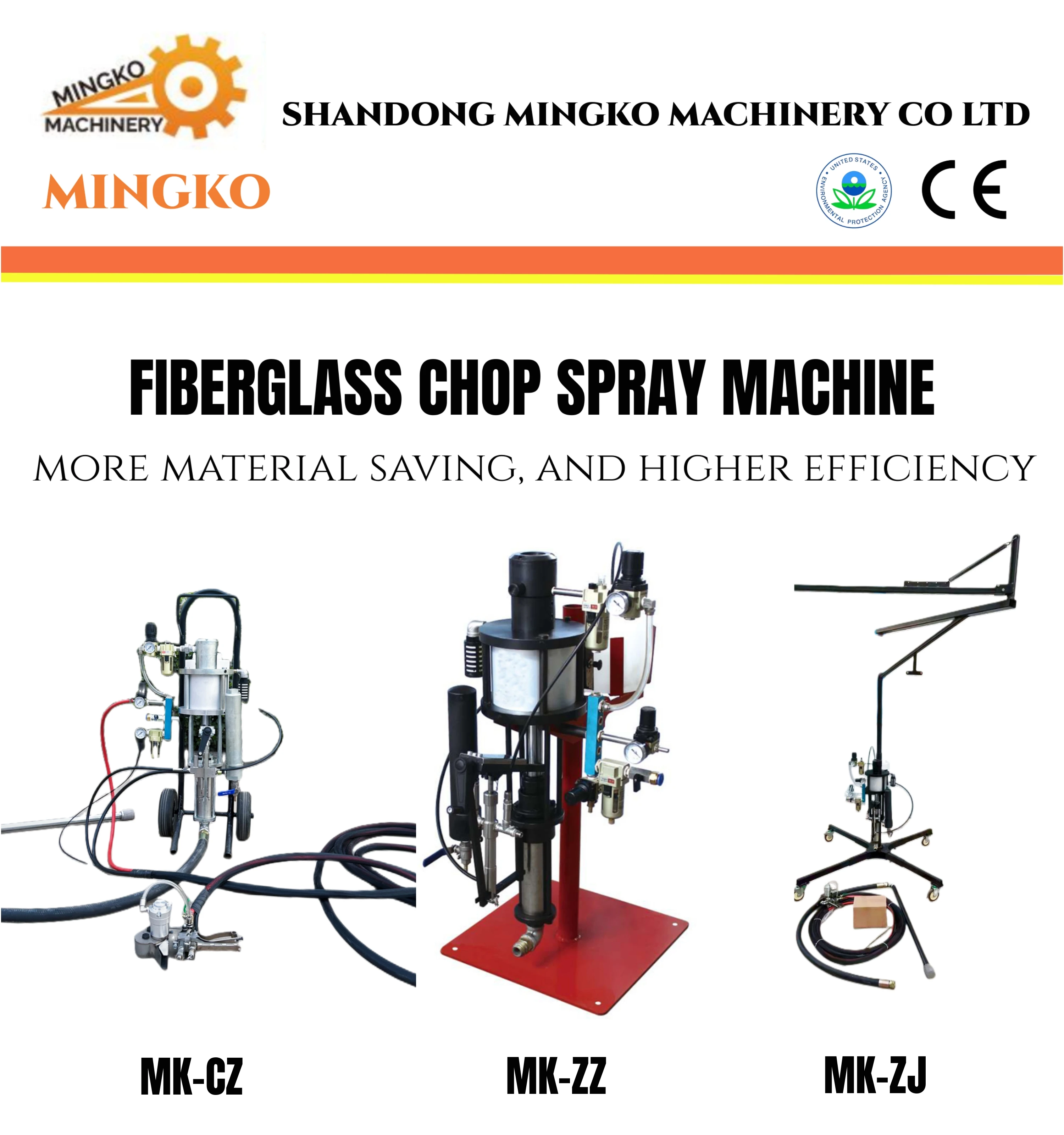 High Efficiency Fiberglass Resin Chopper/roving Spraying Machine with ...
