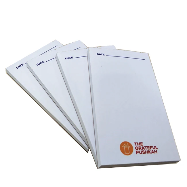 Custom A4, A5, A6 Logo Printing Blank Writing Memo Pad