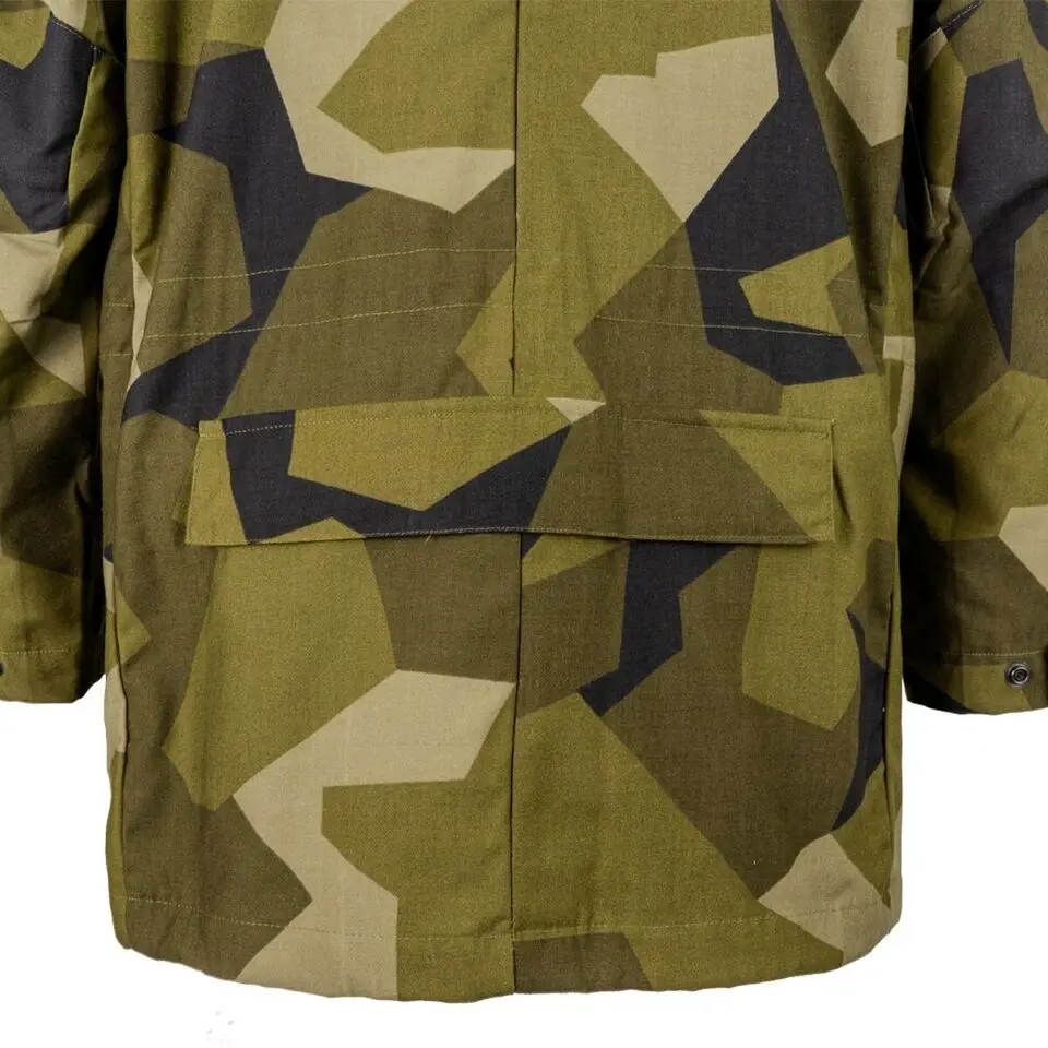 Mens Original Swedish Tactical M90 Camouflage Lightweight Jacket Stage ...