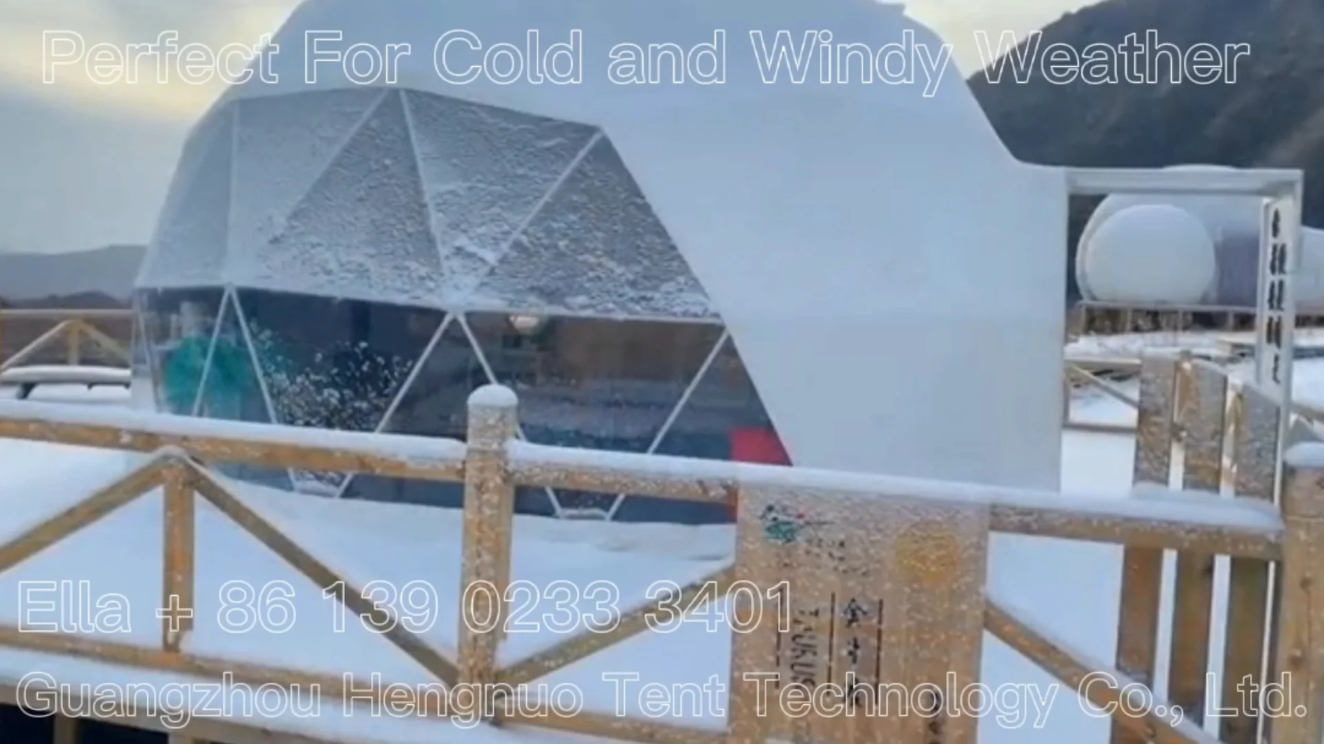 2024 Luxury Design Snow Dome Prefab Houses With Bathroom And Thermal ...