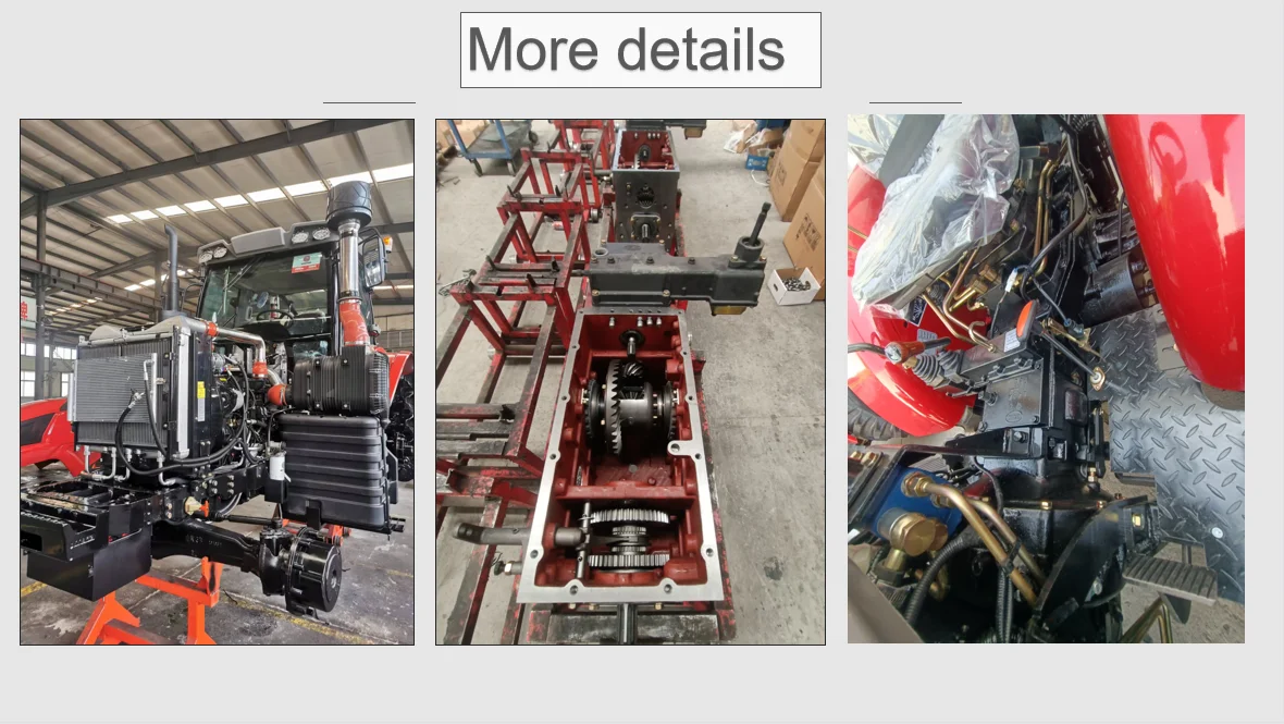 High Performance 4x4 Tavol Tractor - 280HP Farm Workhorse