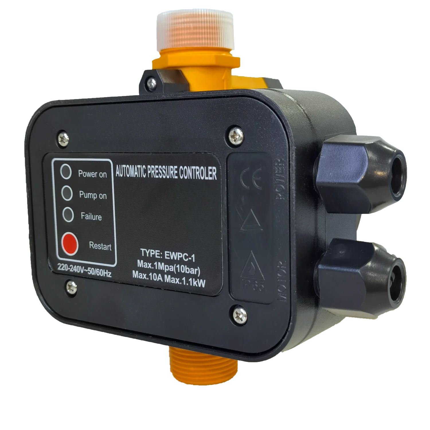 Automatically Adjusted Water Flow Pressure Pump 10a Max. Current On And ...