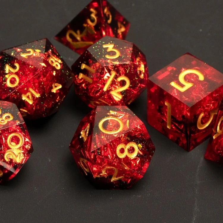 Factory Wholesale Game Magic Eye Dice Set Dnd Polyhedron Customized ...