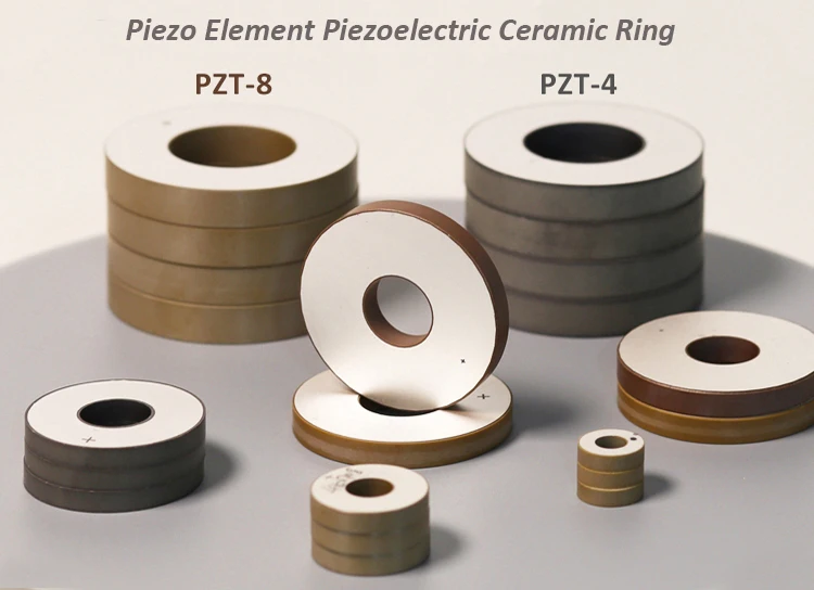PZT4, PZT5, PZT8 Piezoelectric Elements for Industrial Ultrasound