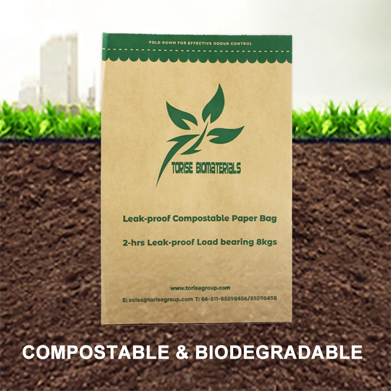 BPI Certified PLA Coated Compostable Biodegradable Kitchen Waste Bags ...