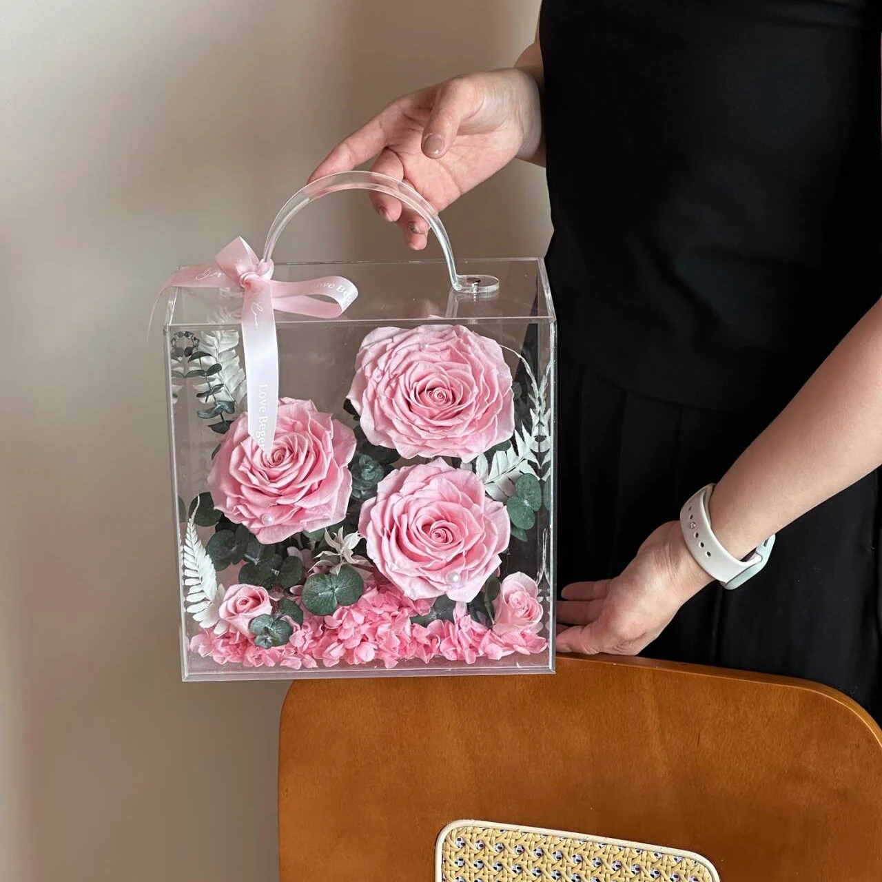 Infinity Forever Preserved Flower Rose Gift Box - Perfect for Mother's Day