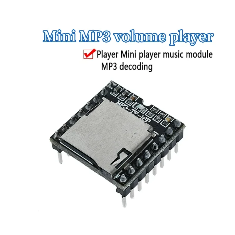 Mini MP3 Player Module TF Card U Disk Mini MP3 Player Audio Voice ...