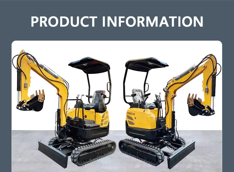 New Product 1t 1.3t Lithium Battery Excavators Electric Digger Machine ...