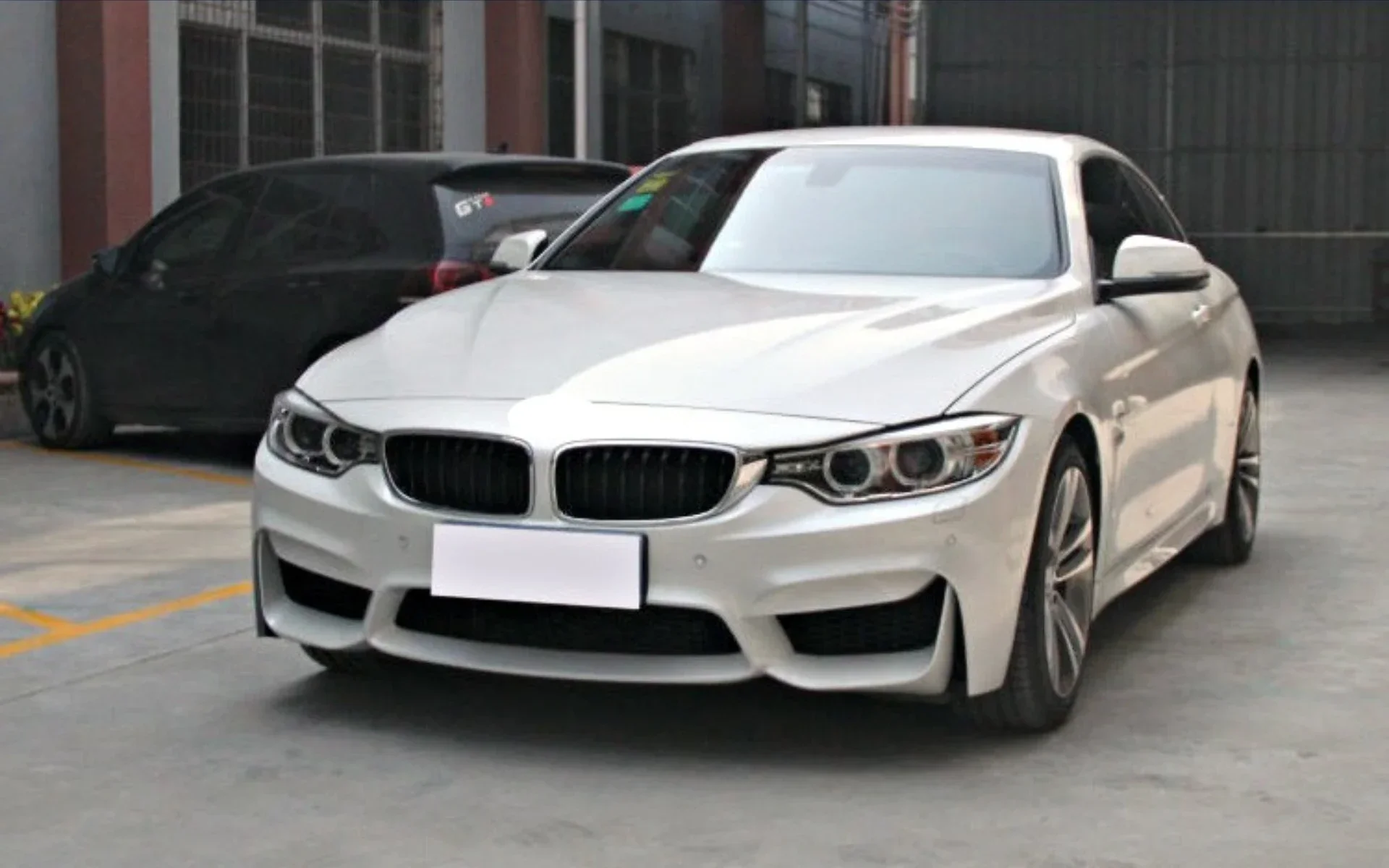 Body Kit Front Rear Bumper Engine Cover Grill Assembly For Bmw 4 Series ...