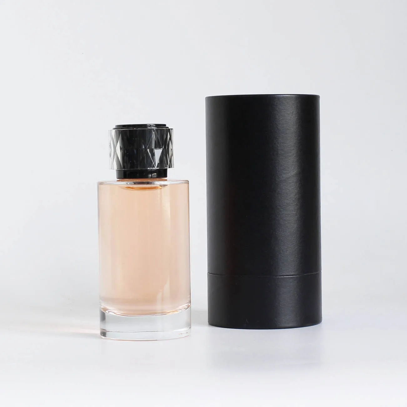 Luxury Cylinder Perfume Bottle - 50ml Glass Spray Bottle