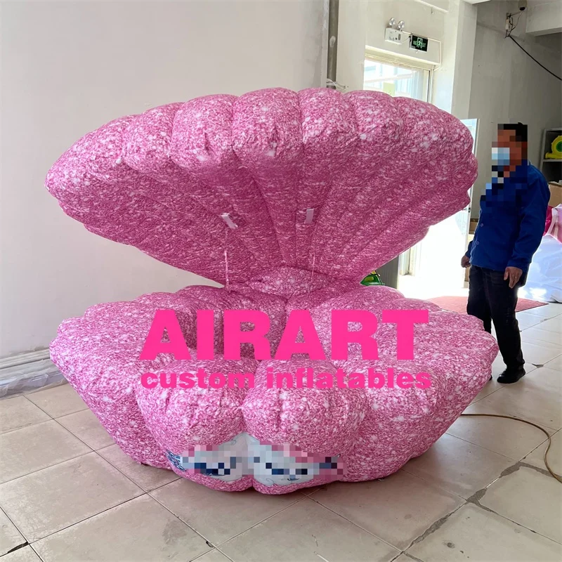 Giant Inflatable Clamshell Balloon for Decoration & Advertising