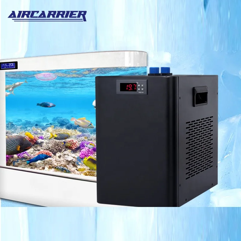 160l 300l Aquarium Chiller 75gal 1/3 Hp Fish Tank Chiller Ice Bath ...