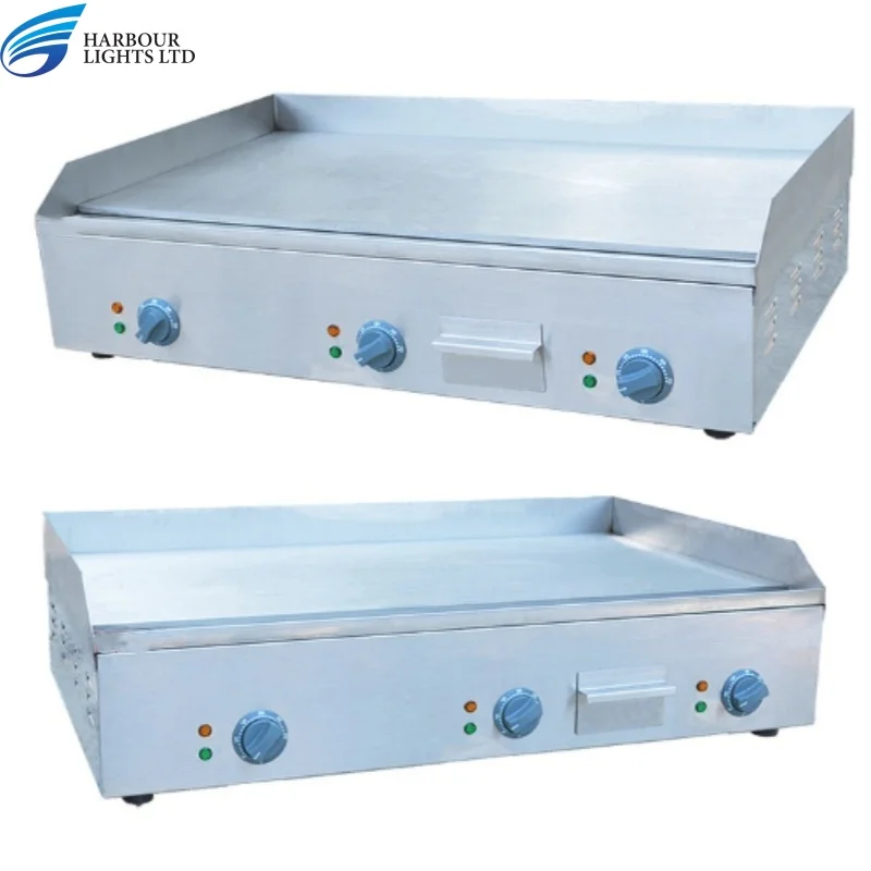Commercial Electric Grill Griddle Teppanyaki Griddle Bbq Grill Machine ...