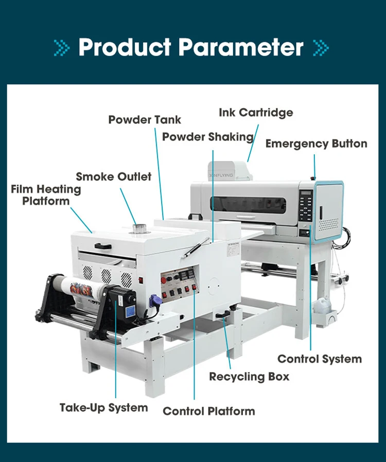 Xin Flying DTF Printer - A2 Printing Machine for Garments