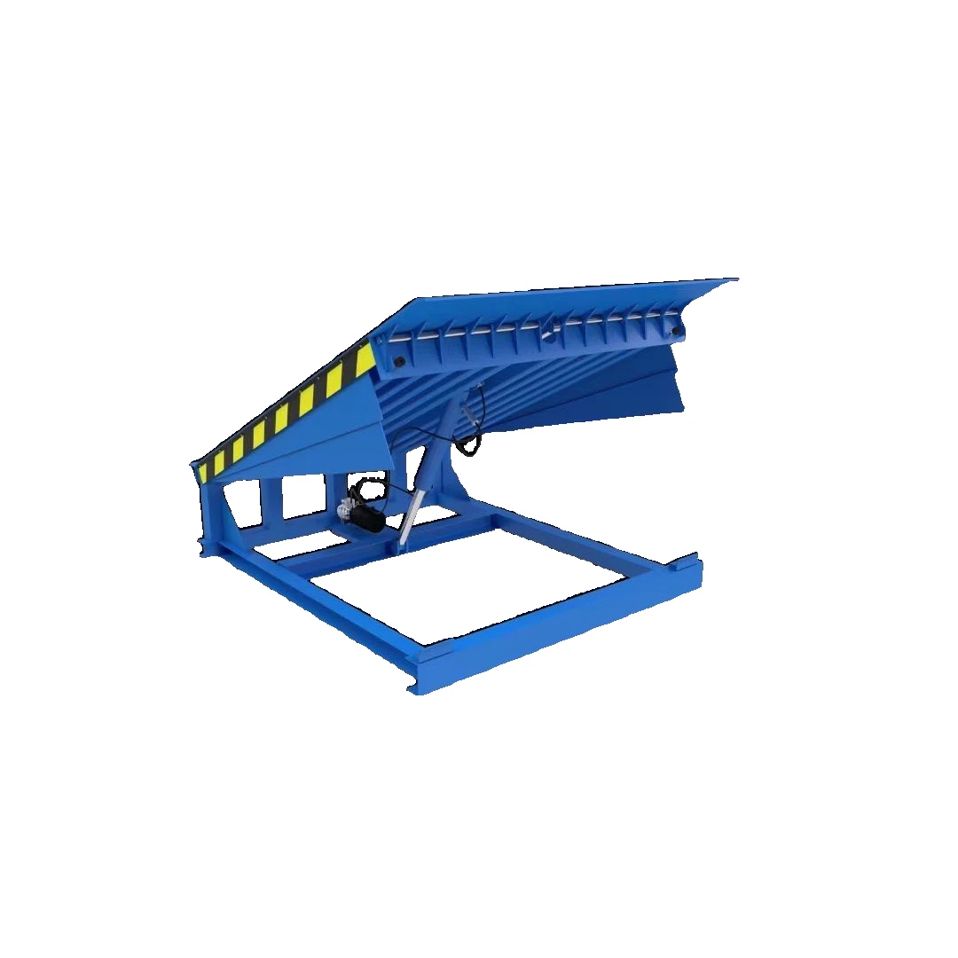 China Automatic Cargo Loading Dock Ramp Warehouse Stationary Hydraulic Dock Leveler for Forklift ...