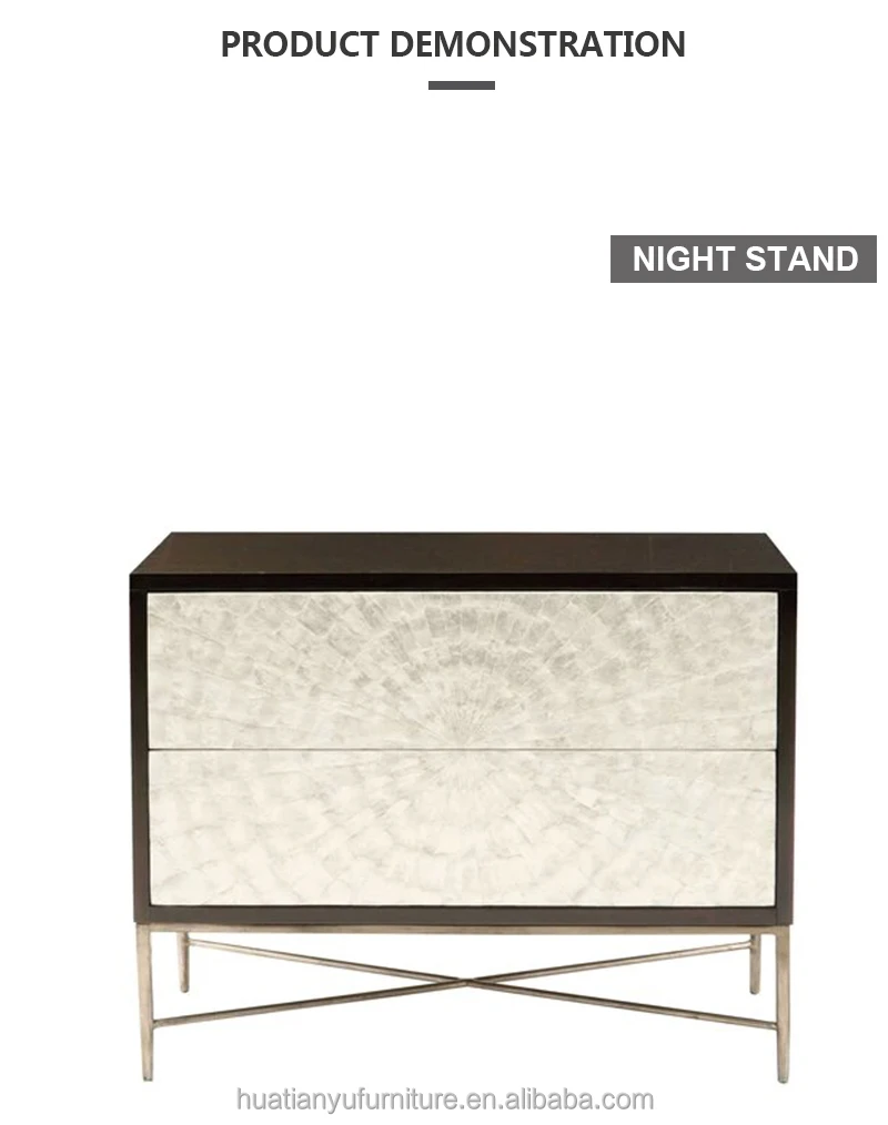 Stainless Steel Dressing Table - Modern Luxury for Bedrooms