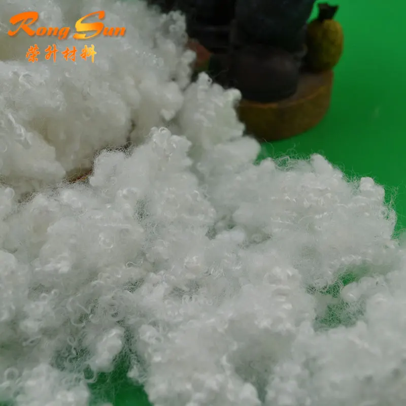 Automatic Fiber Ball Made 3D Virgin Polyester Staple Grade 3D Raw ...