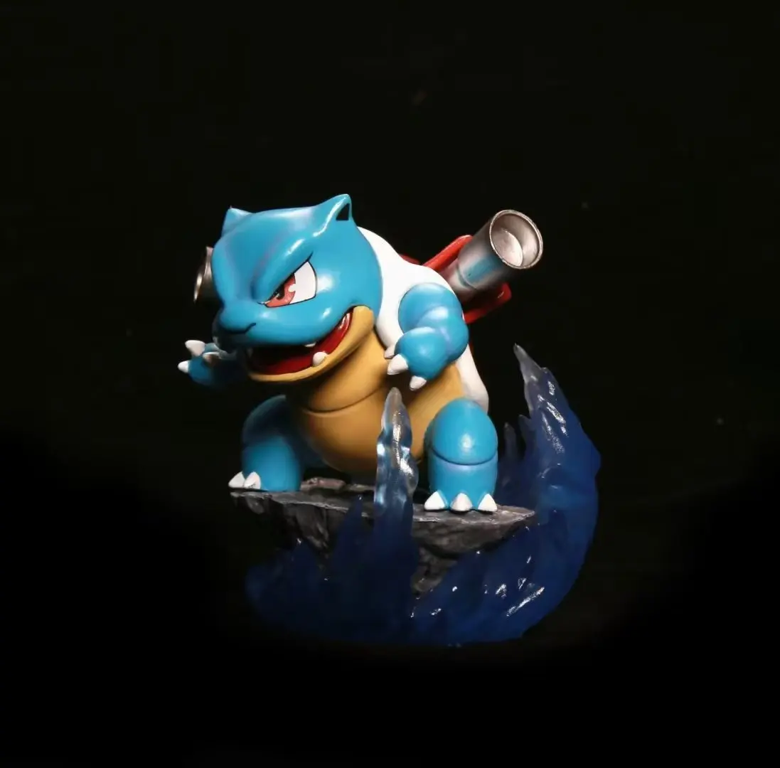 Pokemoned Anime Blastoise Charizard Bulbasaur Action Figure Model Doll ...
