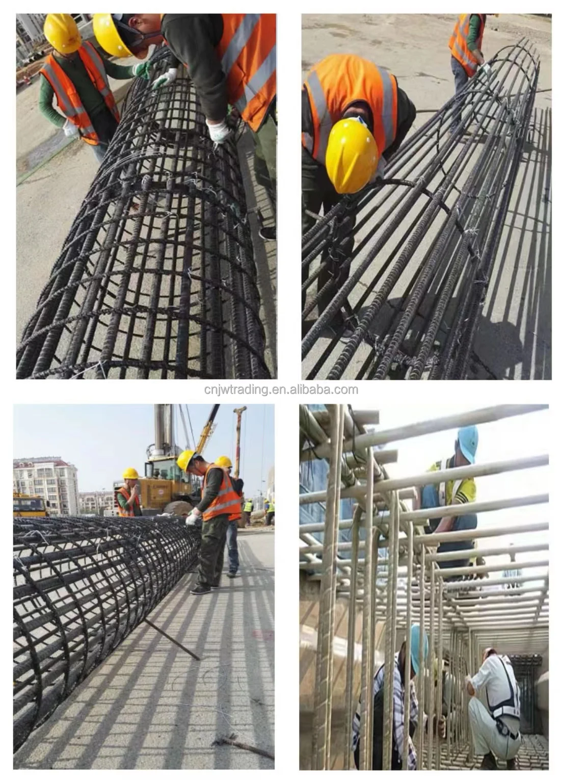 High Strength FRP Rebar - Glass Fiber Composite Bars for Construction ...