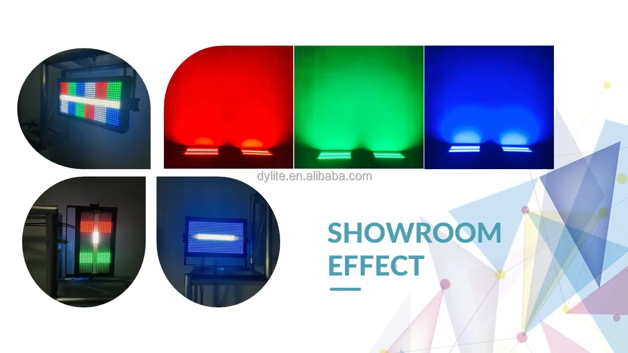 Indoor Lighting Dmx Control Stormy 1200 Rgbw 4in1 Atomic Led Strobe ...