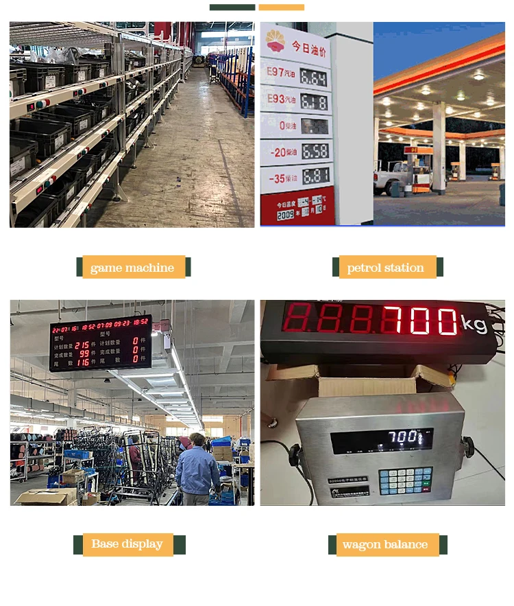 10 Inch Outdoor Digital Display - Waterproof 7 Segment Tube, Modbus RTU ...