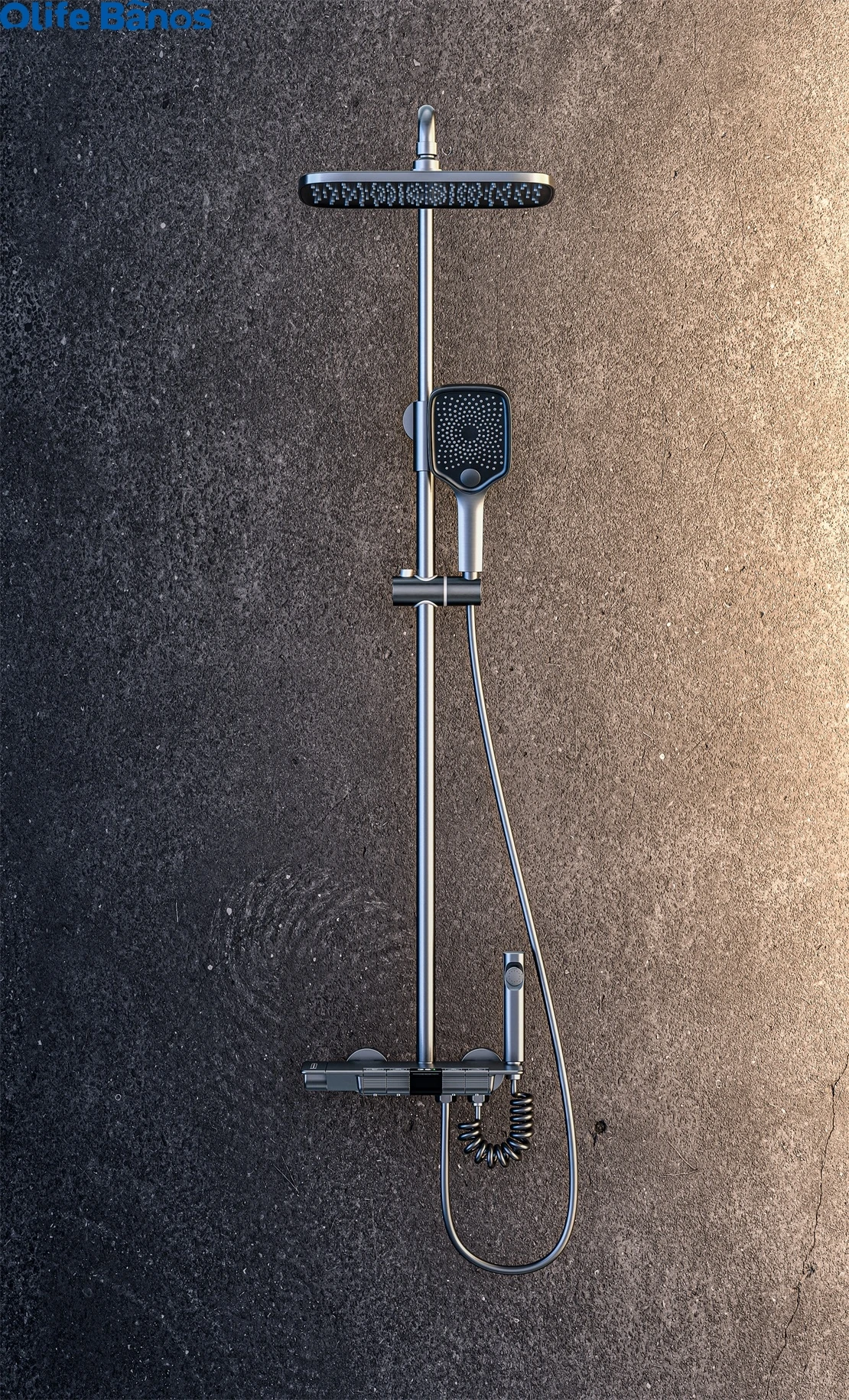 MYN 2023 New Design Intelligent Digital Display Battery Free 4-way Rain ...