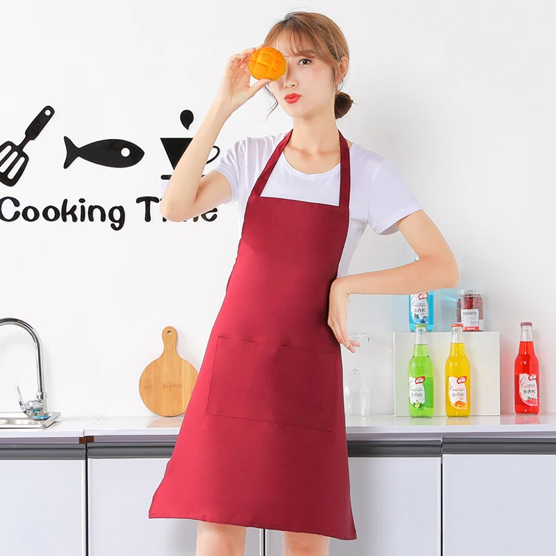 Custom Logo Colorful Aprons - OEM Chef Uniforms for Women