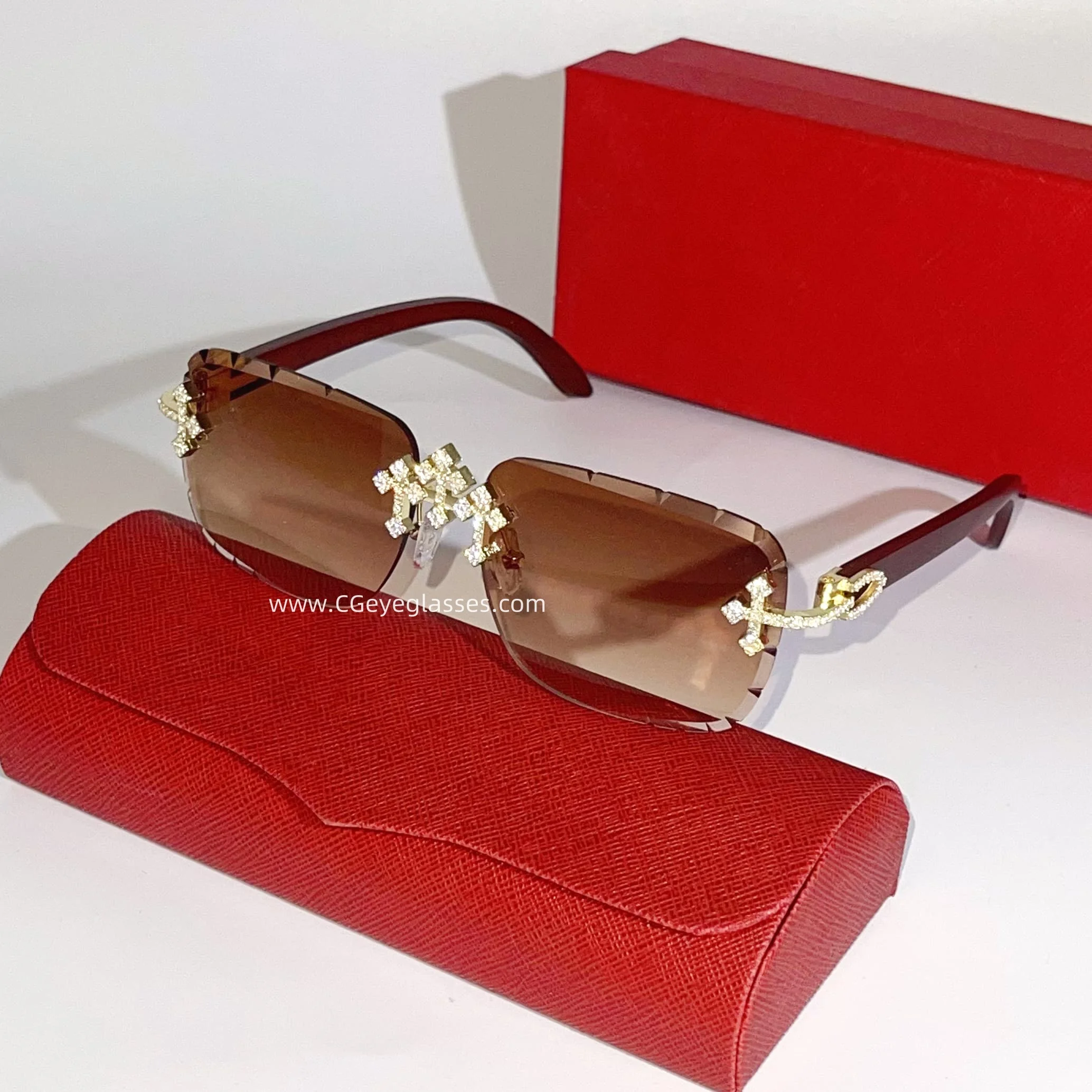 Luxury Diamond Rapper Glasses - Unisex Fashion Sunglasses