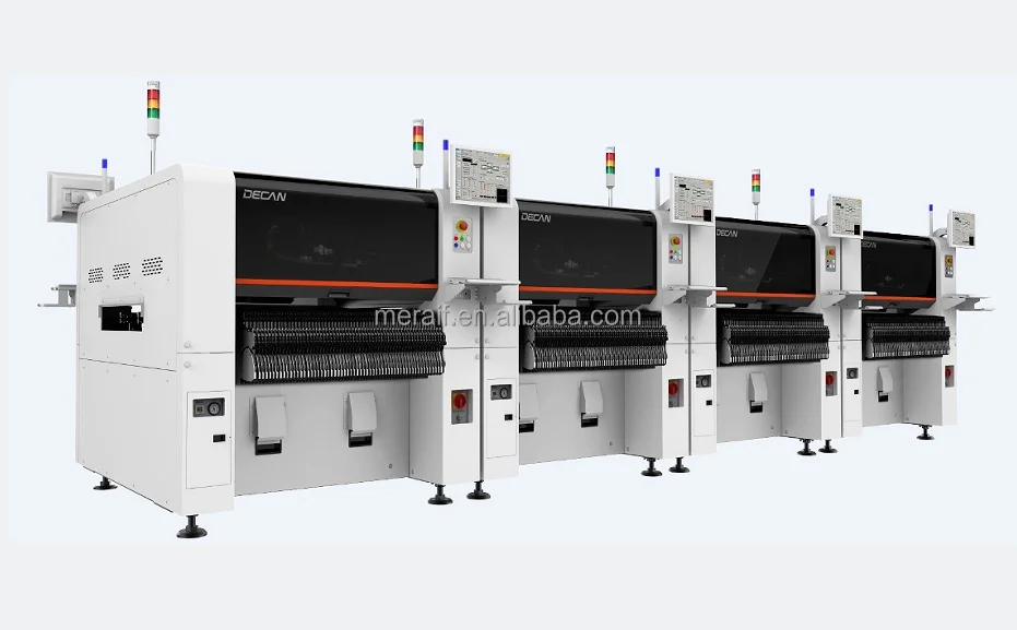 Meraif SMT Machine PCB Chip Mounter SMT Led Pick and Place Machine ...