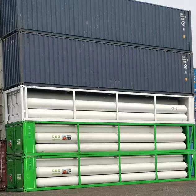 Low Price Used Co2 Lng Cng Tube Transport Lpg Gas Road Tanker Trailer 8 ...