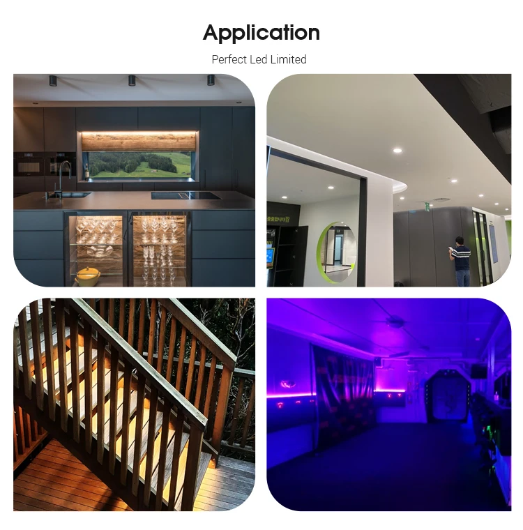 New Side View RGB COB Led Stripe 12V/24V 630leds/m LED Strip Light IP20 ...