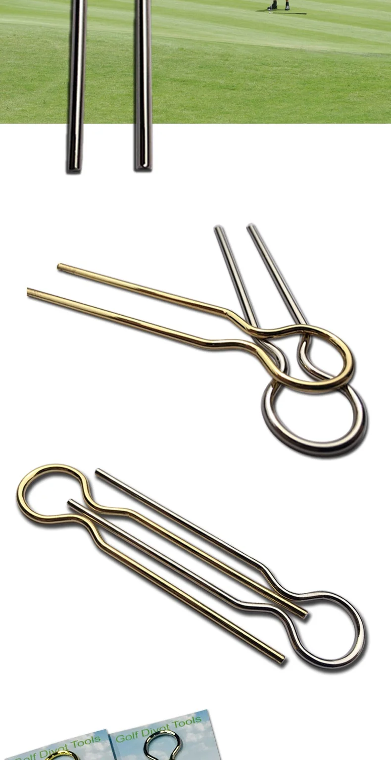 Custom Golf Divot Tool Blank Golf Pitchfork Creative Metal Green Fork ...